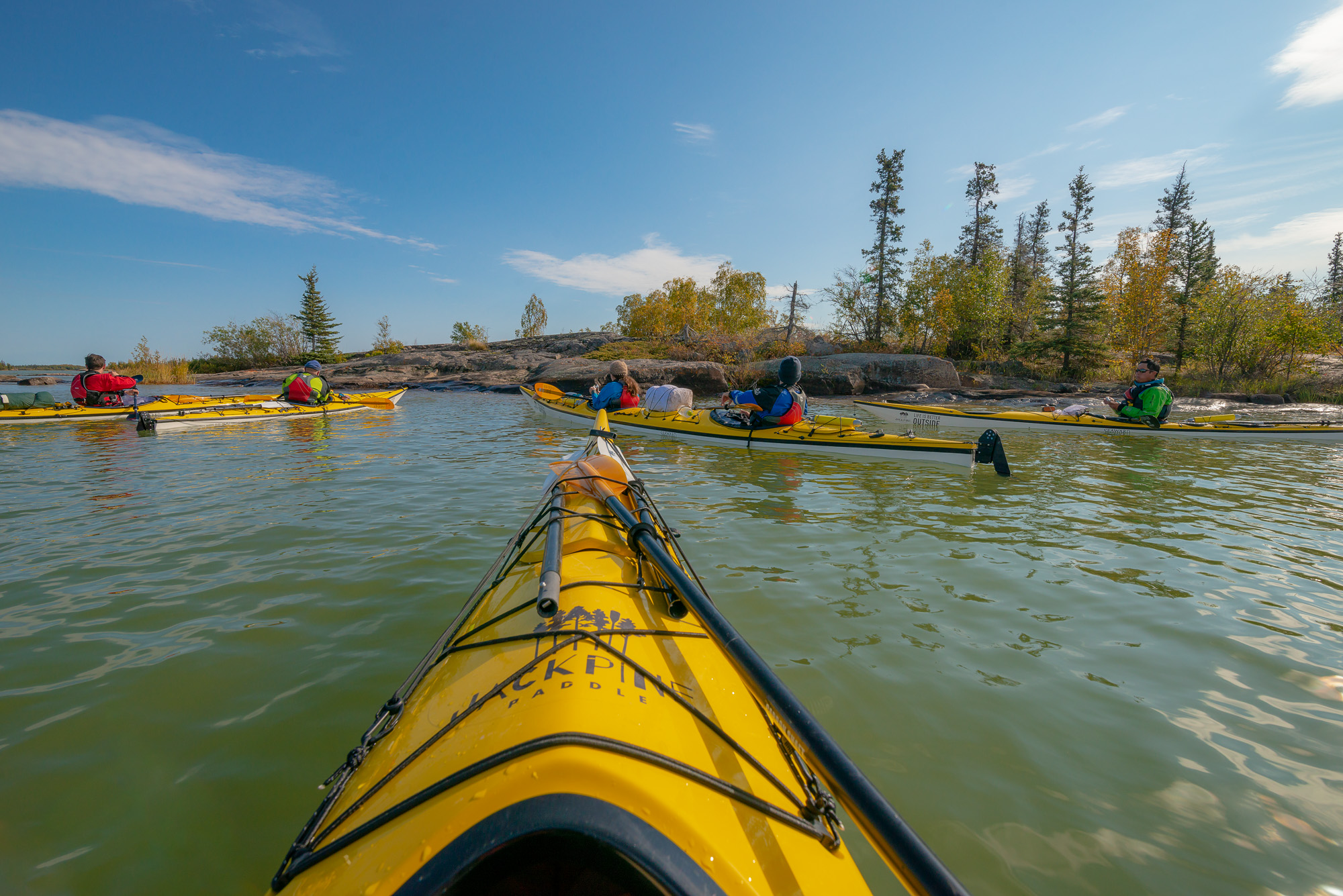 North Arm, Great Slave Lake Sea Kayak Adventures in Canada