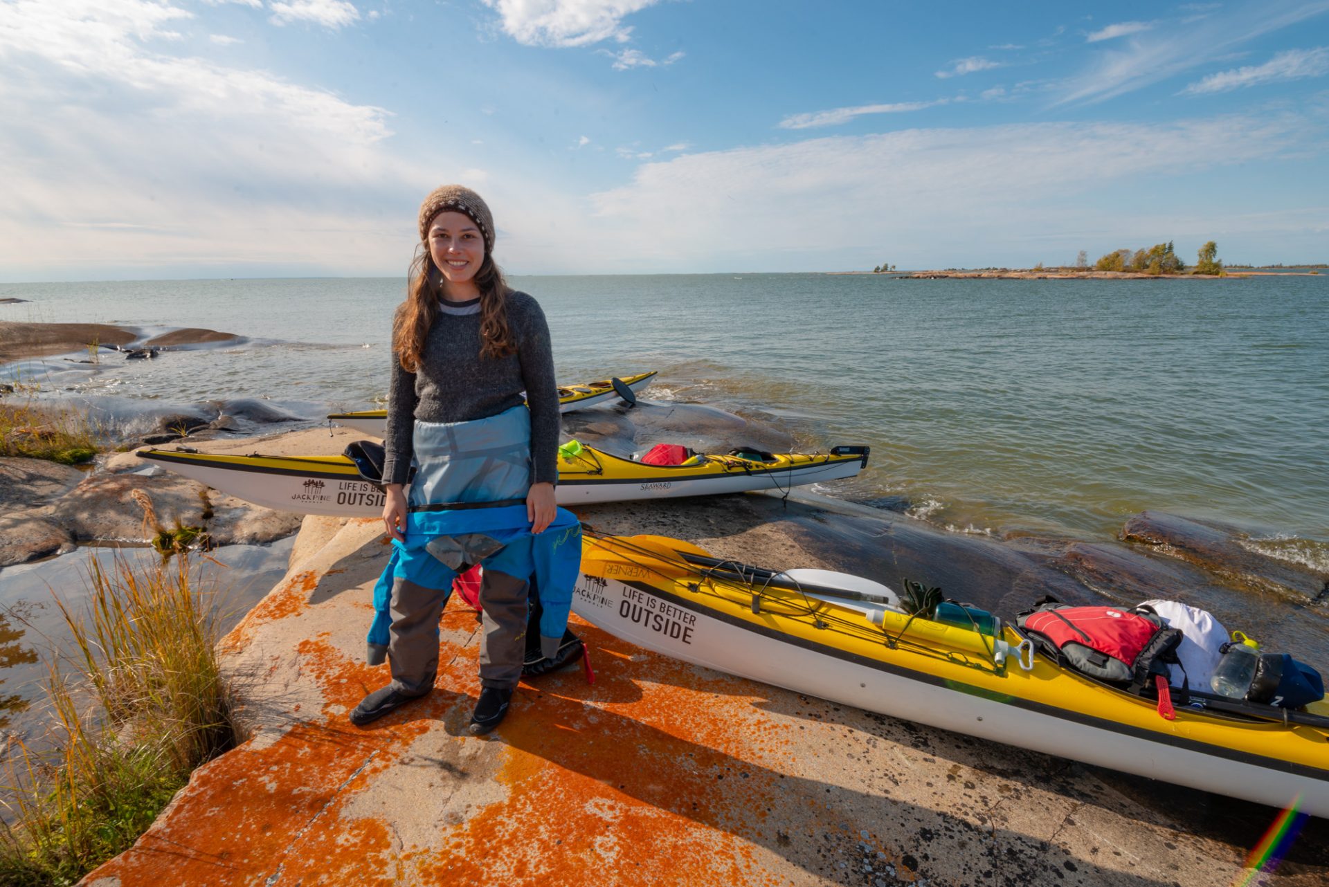 North Arm, Great Slave Lake Sea Kayak Adventures in Canada