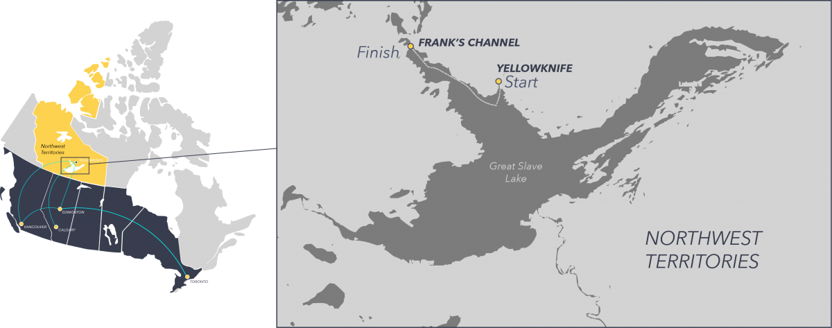 North Arm, Great Slave Lake Sea Kayak Adventures in Canada